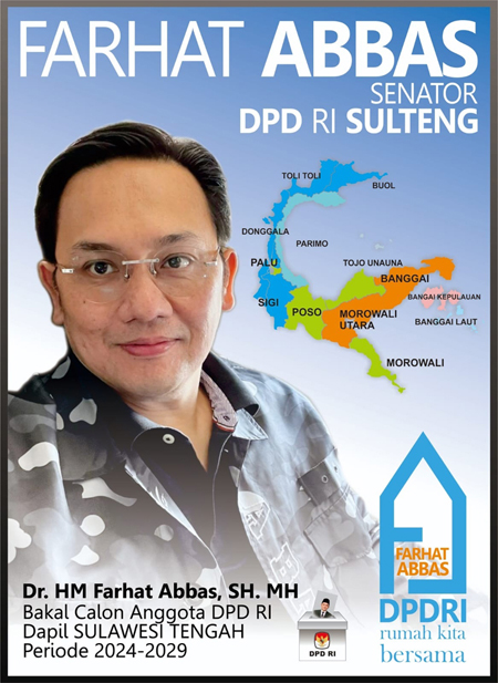 Maju DPD RI, Farhat Abbas Minta Doa Restu Bupati Banggai Amirudin ... Maju DPD RI, Farhat Abbas Minta Doa Restu Bupati Banggai Amirudin ...